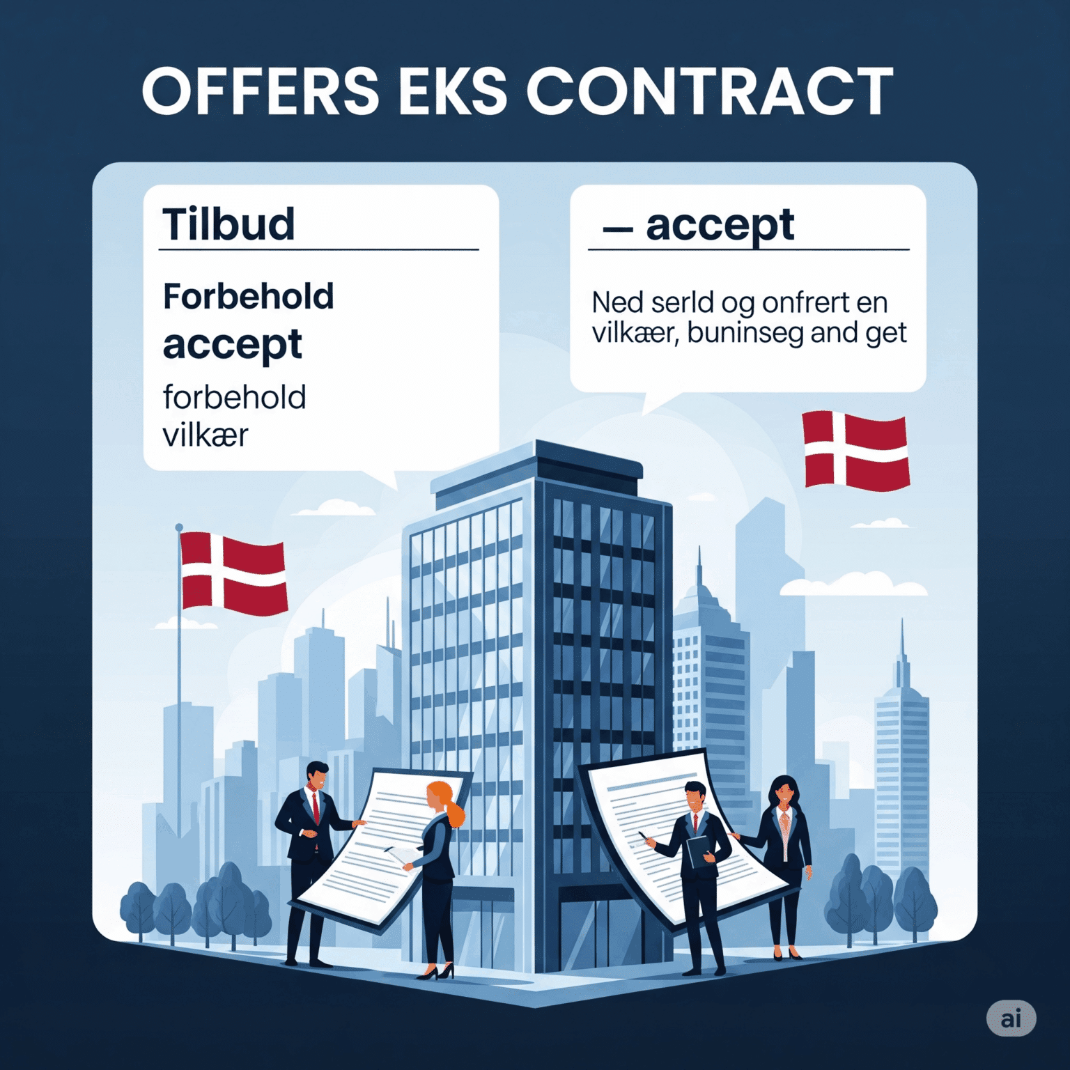 Bindende aftaler i Danmark: Guide til tilbud og kontrakt